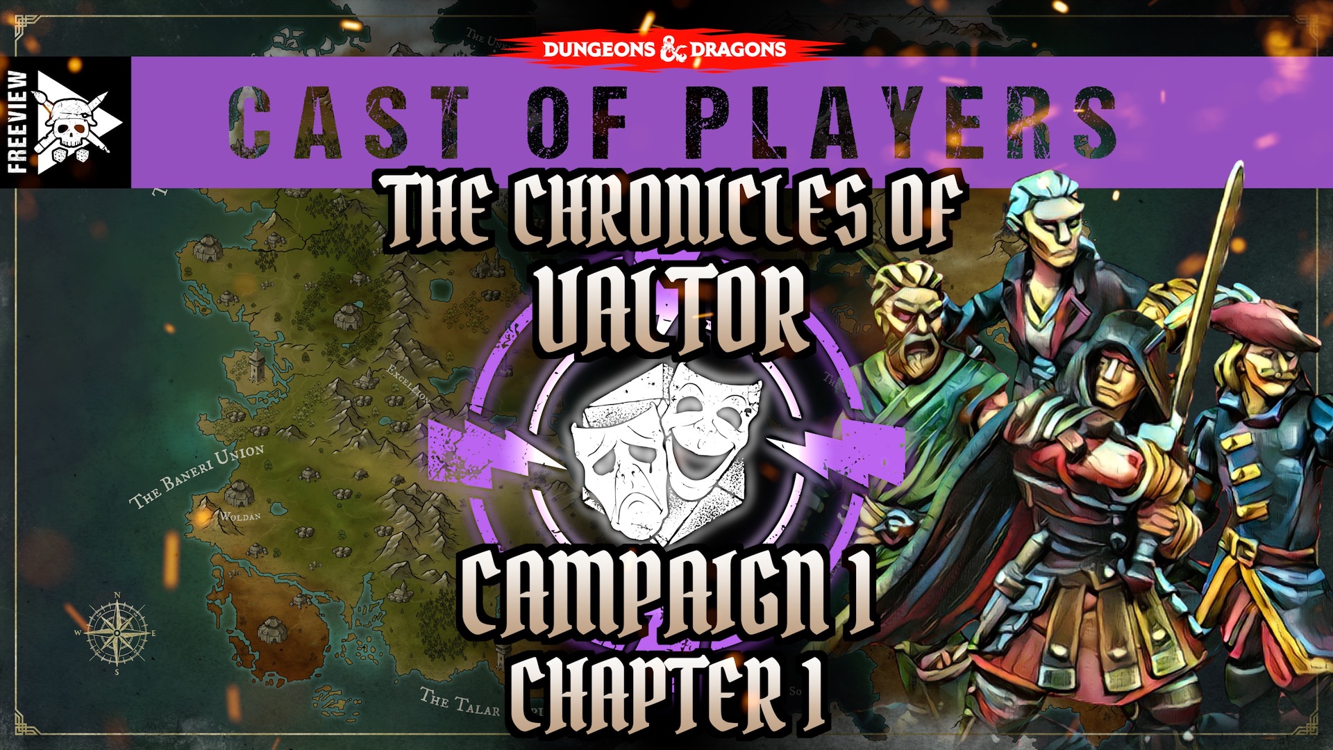 The Chronicles of Valtor Origins | Chapter 1 | Dungeons & Dragons Cast ...