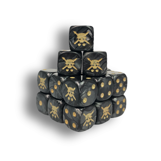 Red Pearl Dice - Tabletop Tactics