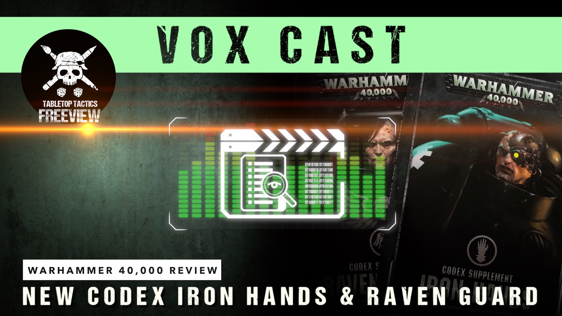 *NEW CODEX* Iron Hands & Raven Guard | Warhammer 40,000 8th Ed Faction ...