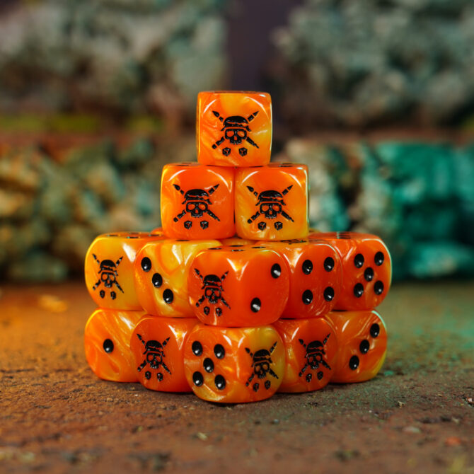 Magma Dice - Tabletop Tactics