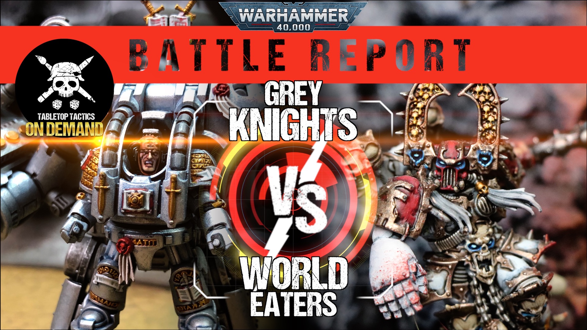 Grey Knights vs World Eaters 2000pts | Warhammer 40,000 9th Ed Battle ...