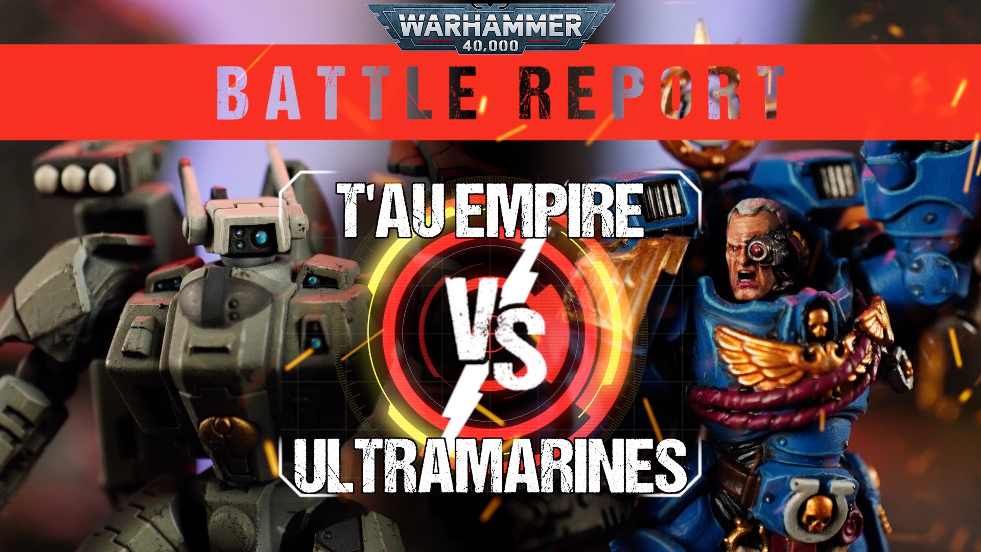 T’au Empire vs Ultramarines 2000pts | Warhammer 40,000 Battle Report ...