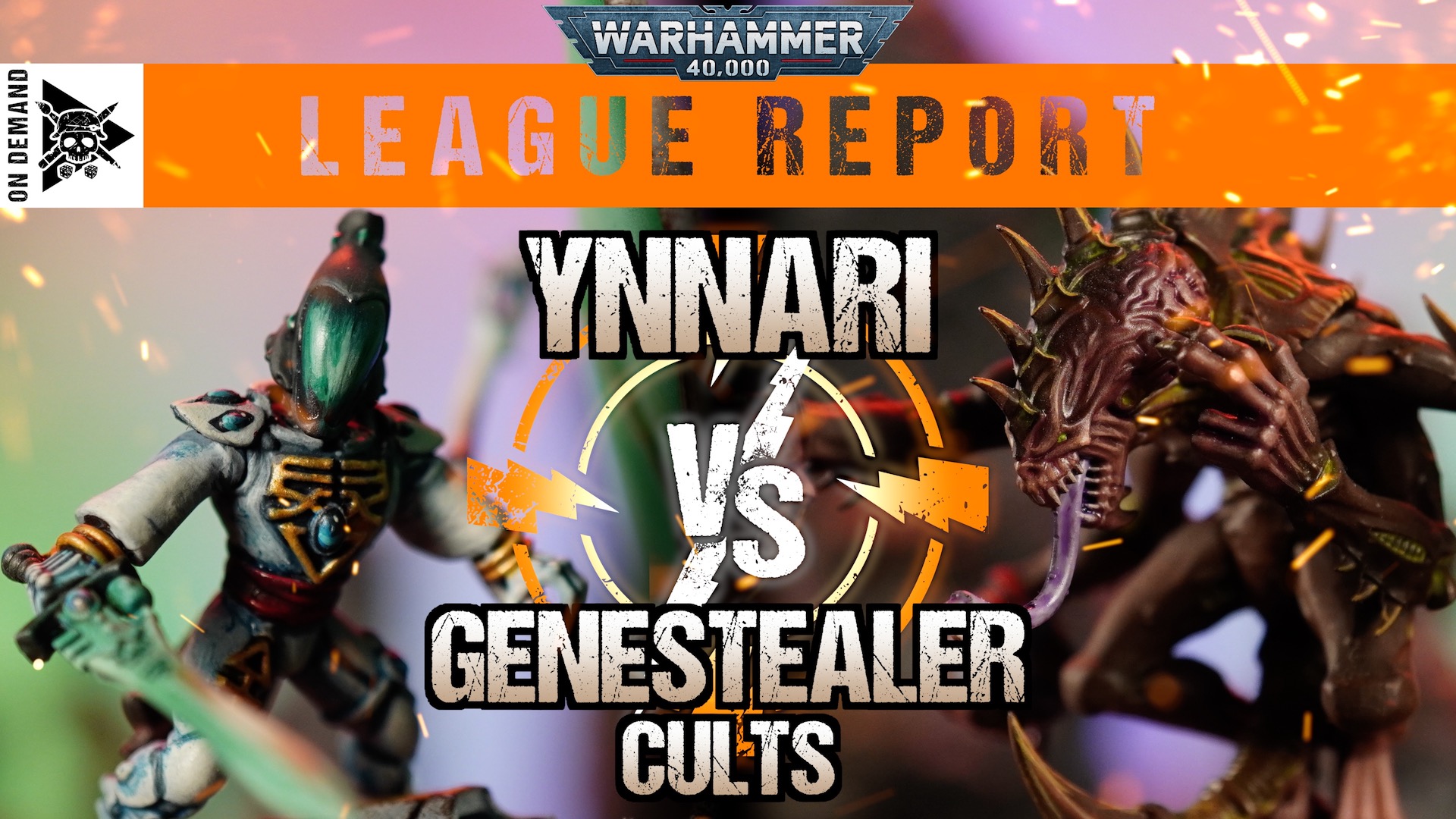 Ynnari vs Genestealer Cults 2000pts | Warhammer 40,000 League Report ...