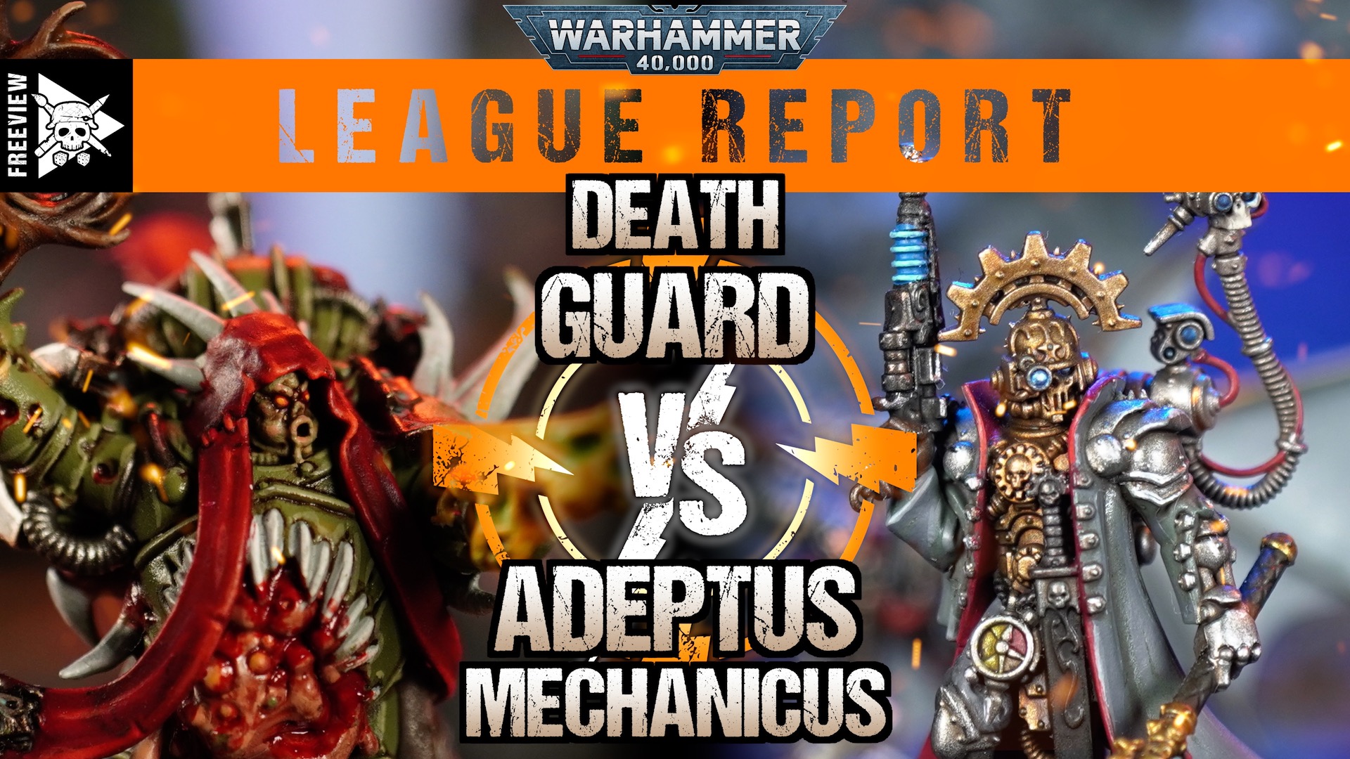 Death Guard vs Adeptus Mechanicus 2000pts | Warhammer 40,000 League ...