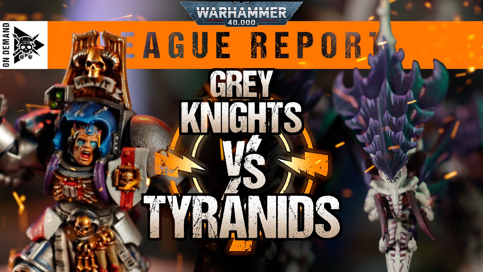 Grey Knights vs Tyranids | Season 1 EP6 | Warhammer 40,000 League ...