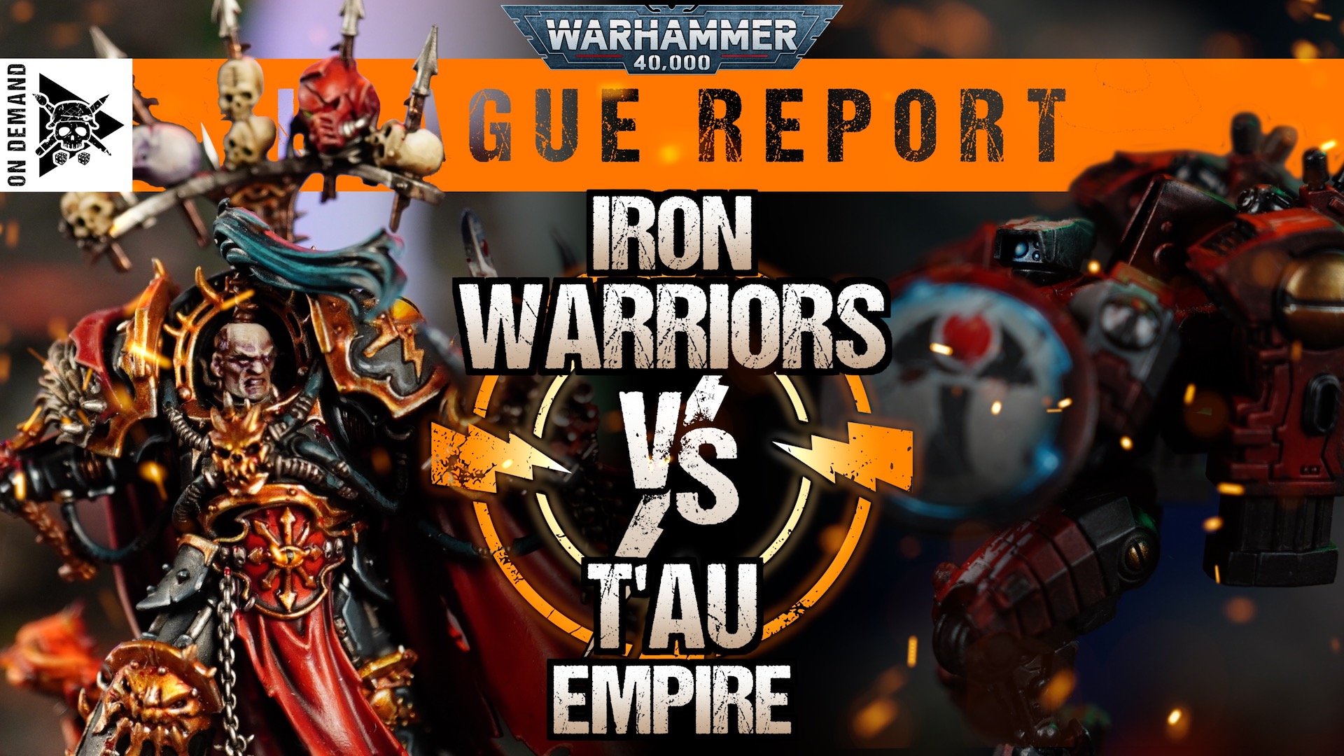 Iron Warriors vs T'au Empire | Season 1 EP8 | Warhammer 40,000 League ...