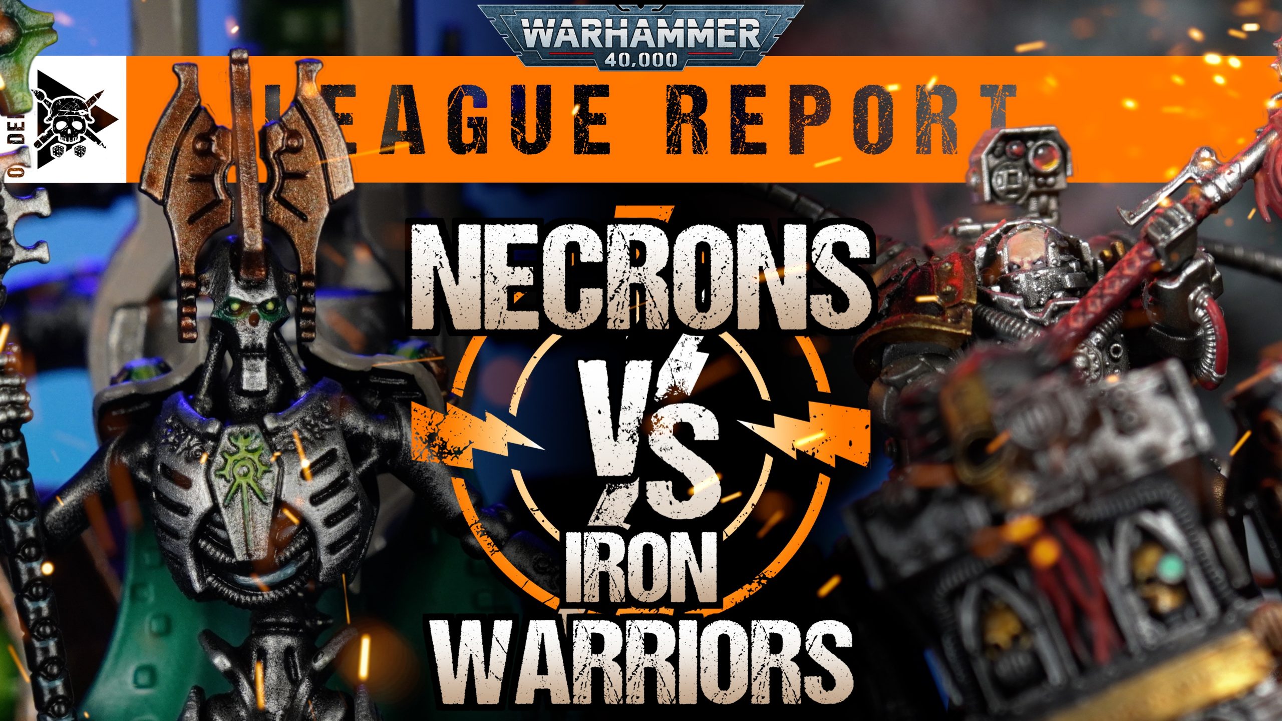 Necrons vs Iron Warriors | Season 1 EP16 | Warhammer 40,000 League ...