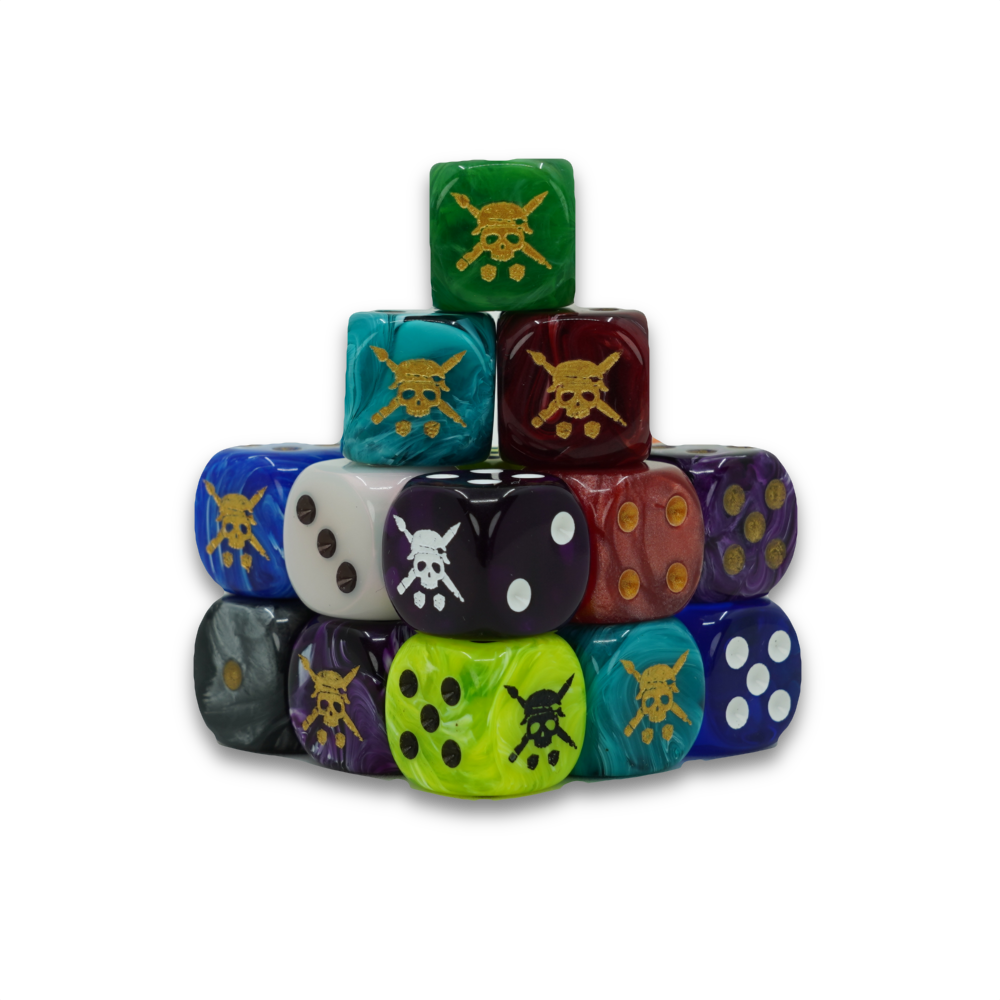 Red Pearl Dice – Tabletop Tactics