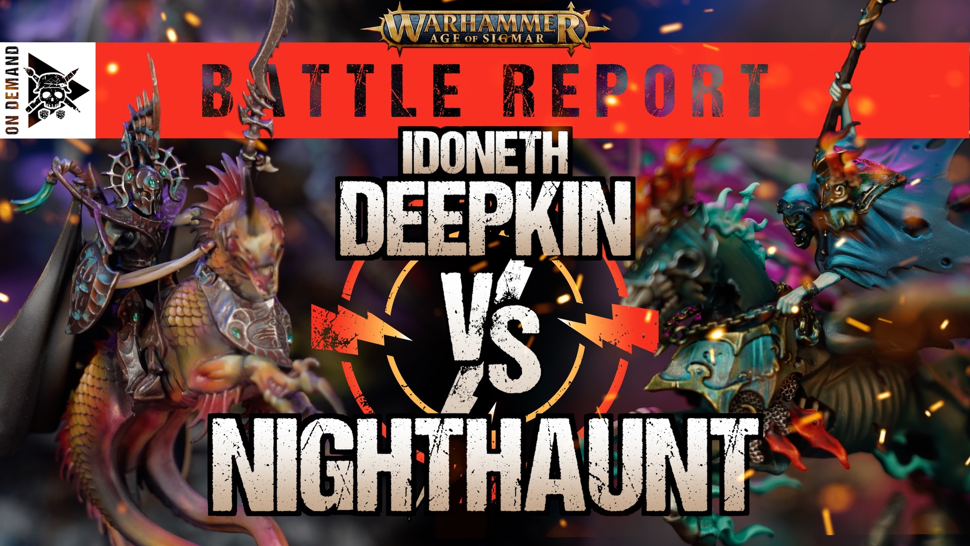 Idoneth Deepkin vs Nighthaunt | Age of Sigmar Battle Report - Tabletop ...