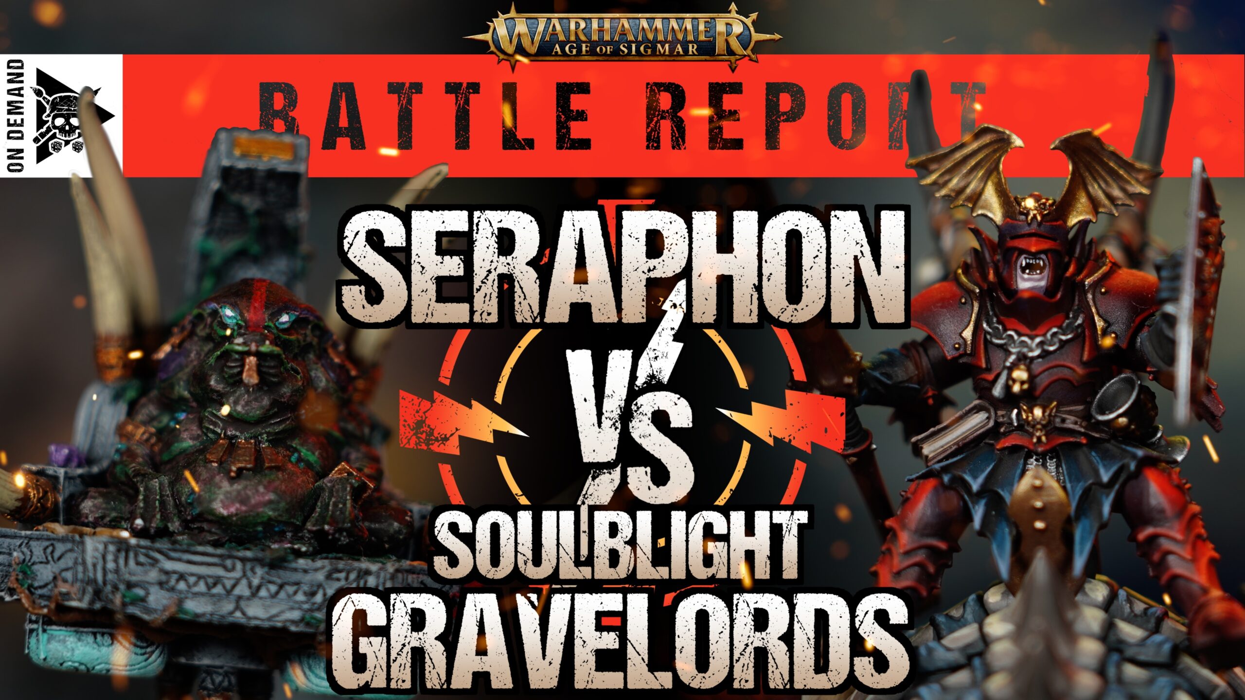 Seraphon vs Soulblight Gravelords | Age of Sigmar Battle Report ...