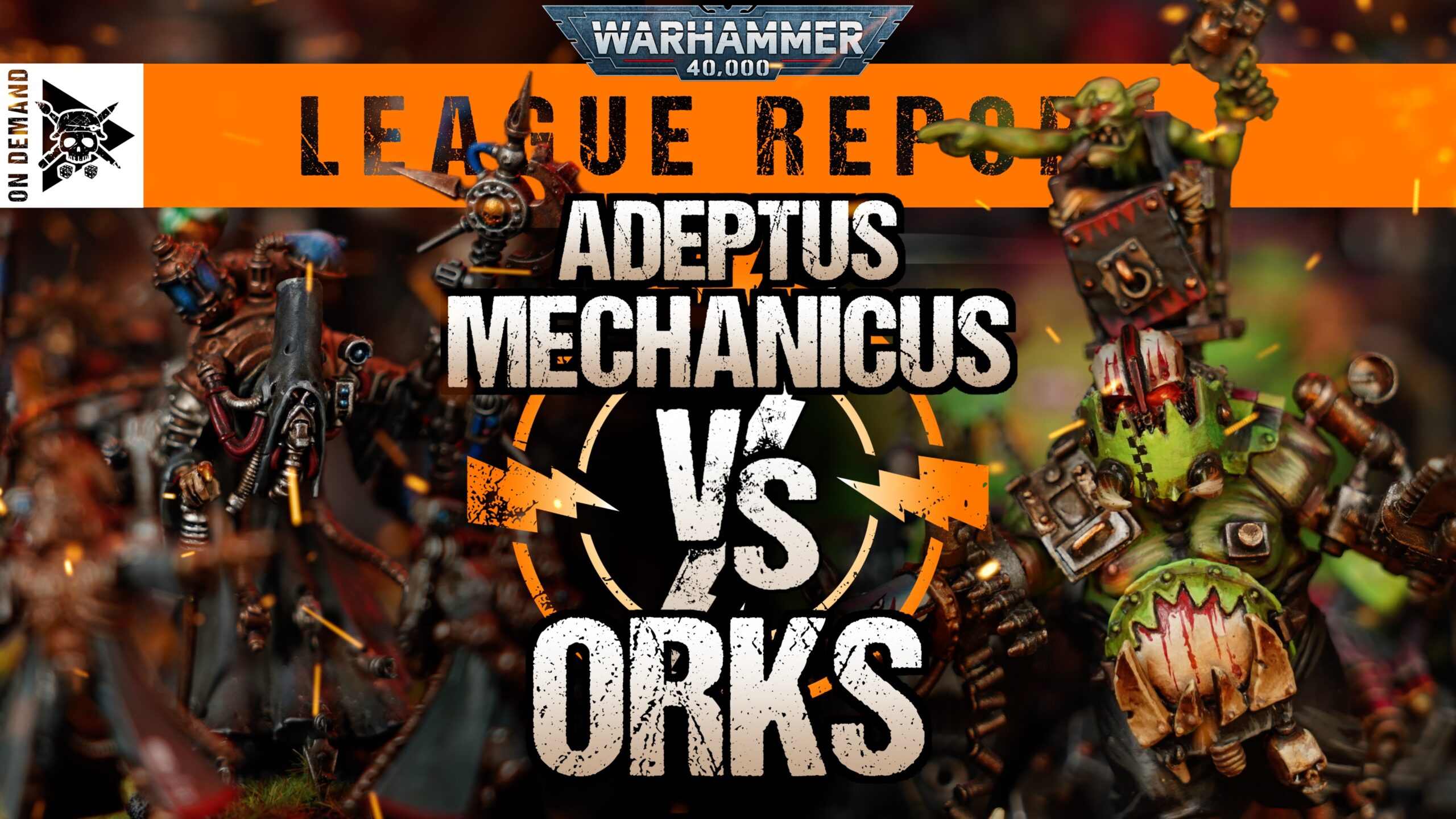 Adeptus Mechanicus vs Orks | Season 2 Ep 10 Warhammer 40,000 League ...