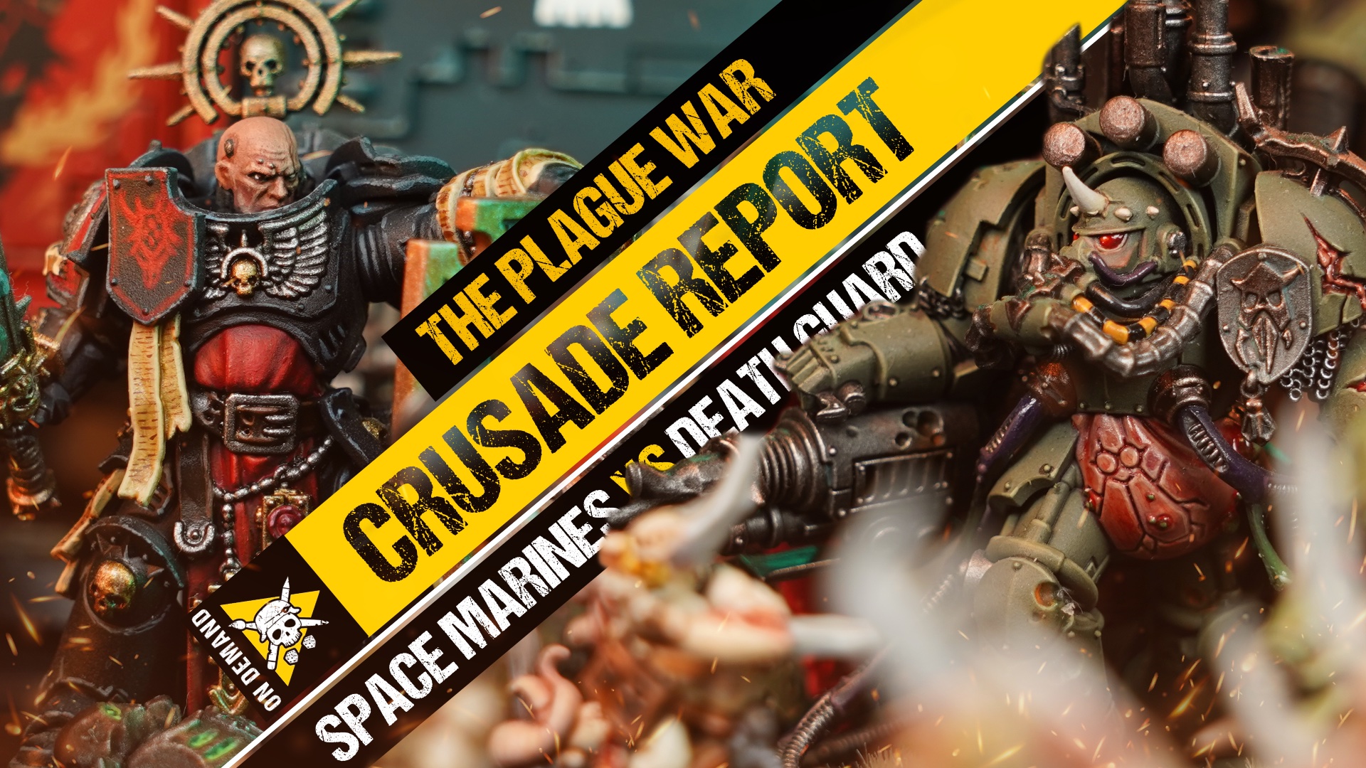Space Marines vs Death Guard | The Plague War Ep 5 | Warhammer 40k ...