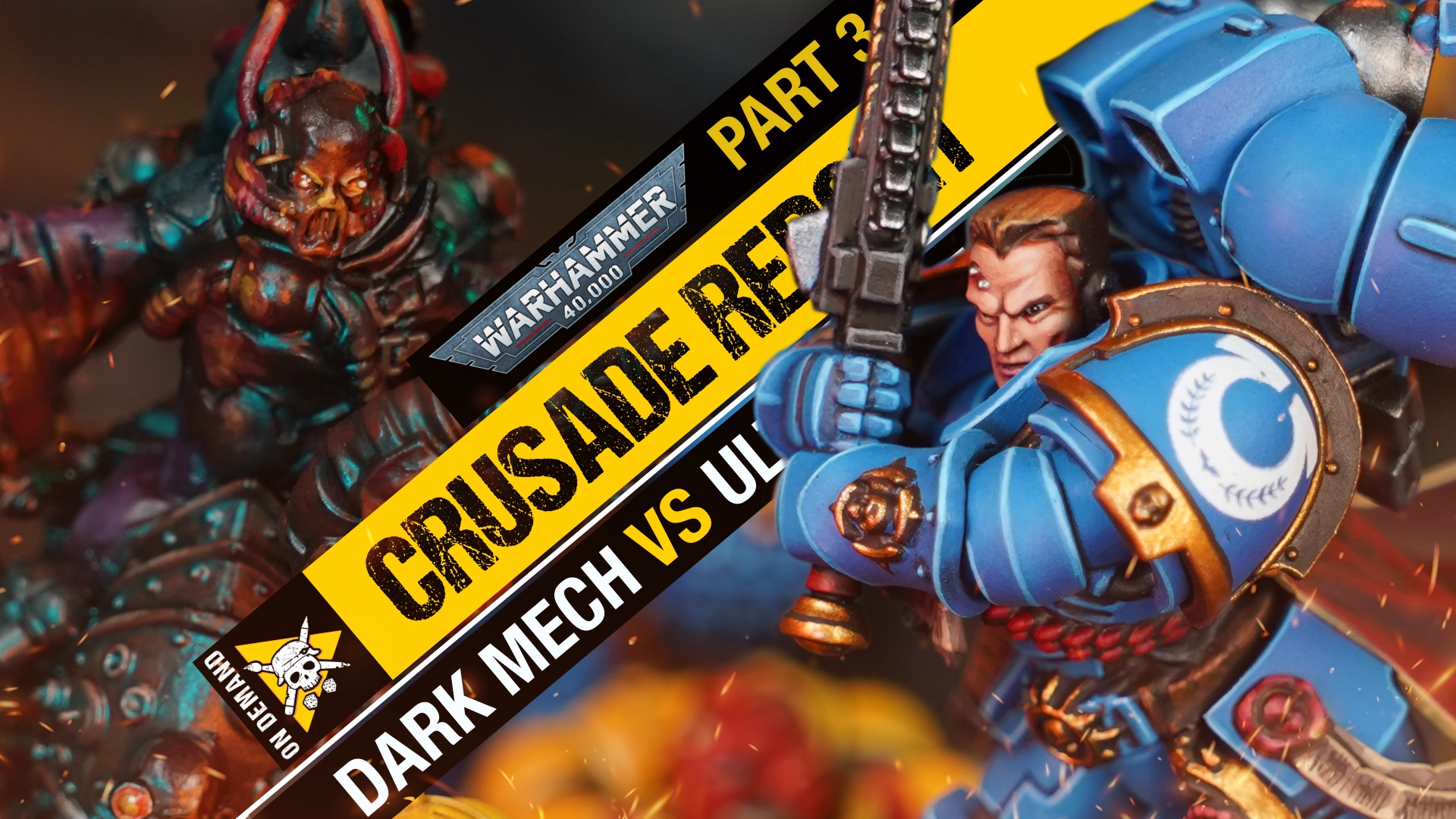 Dark Mechanicum vs Ultramarines | Rise of the Mechaserpent Ep 3 ...