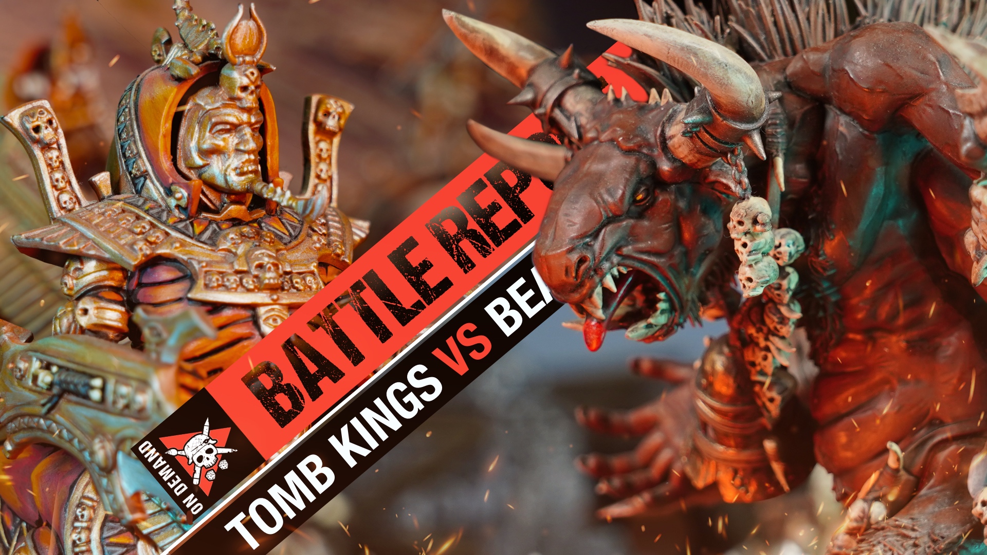 Tomb Kings vs Beastmen Brayherds | Warhammer Old World Battle Report ...