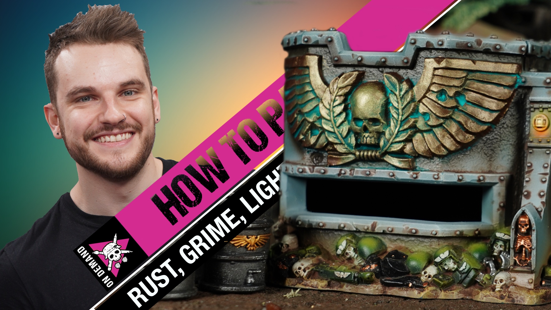 Rust, Grime, Light Effects and Using Contrast Effectively | Warhammer ...