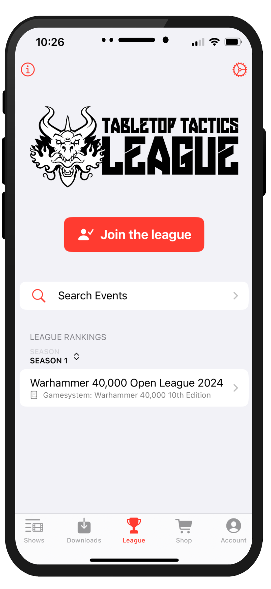 LEAGUE HOW TO GUIDE - Tabletop Tactics
