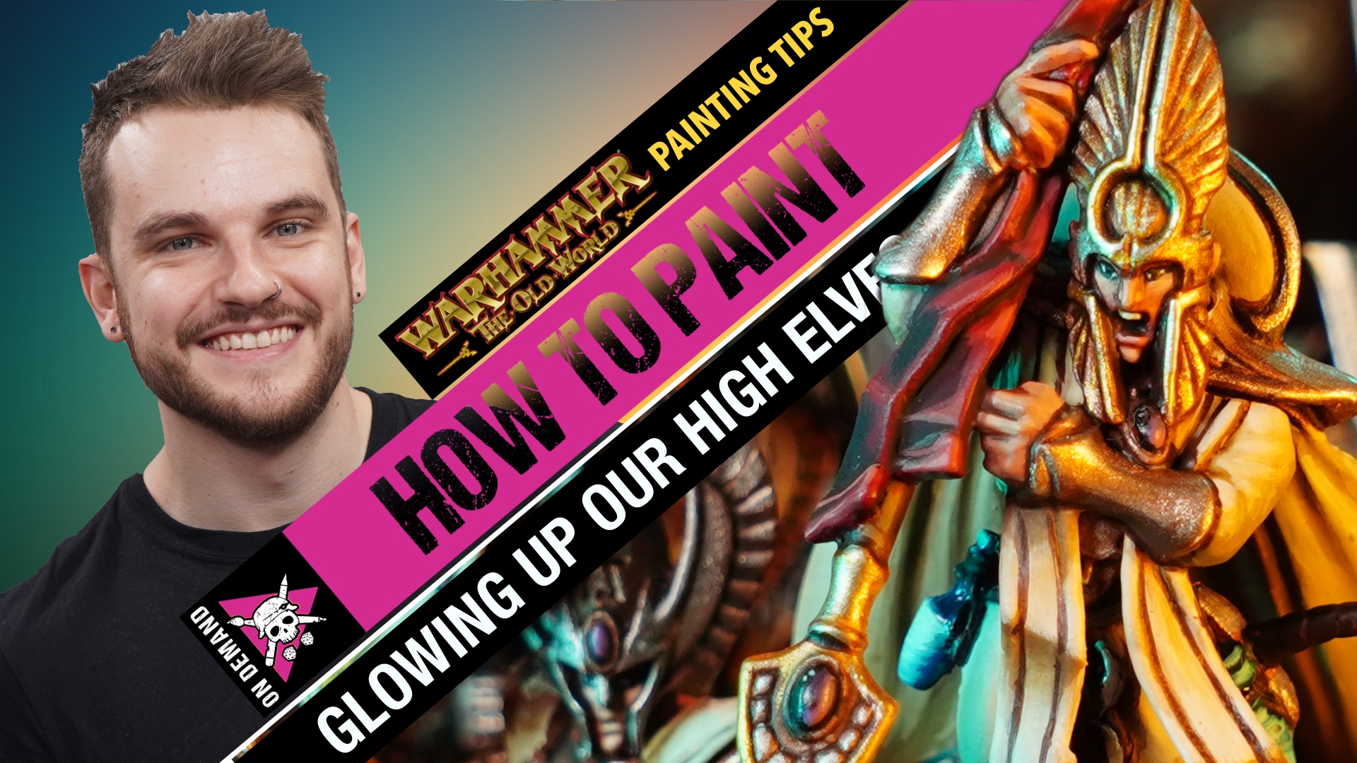 Glowing up our High Elves | Warhammer The Old World How to Paint ...