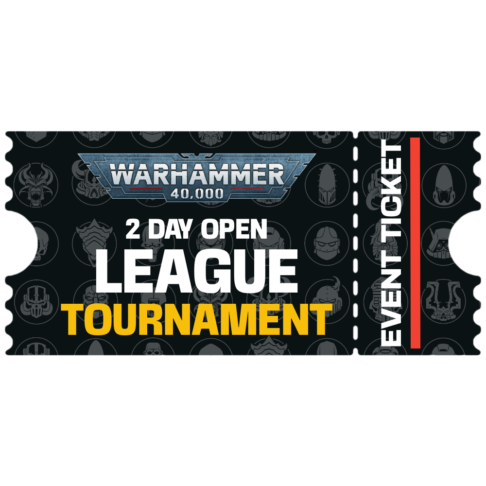 Warhammer 40,000 2 Day Open League Tournament - Tabletop Tactics