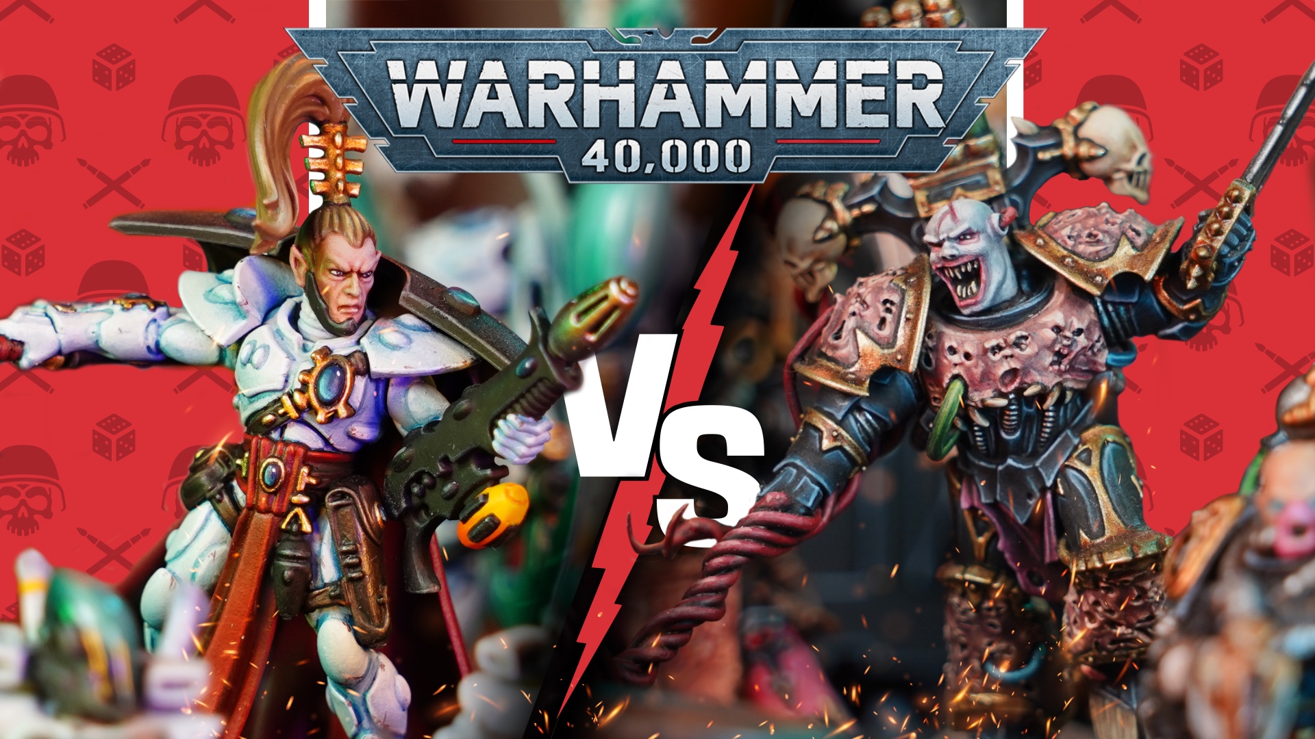 NEW RULES! Emperor's Children vs Aeldari | Warhammer 40k Battle Report ...