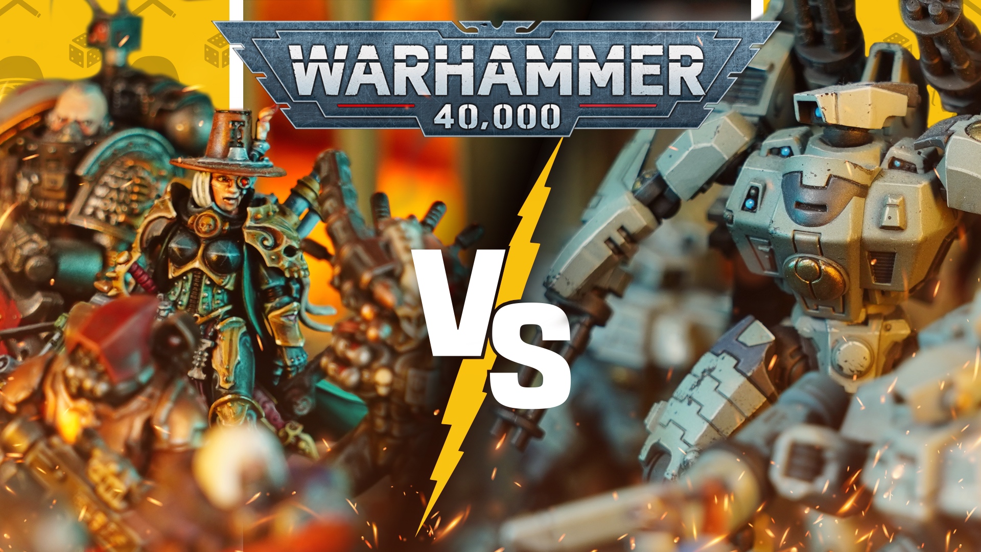 *NEW CODEX!* Imperial Agents vs T'au Empire | Warhammer 40k Battle ...