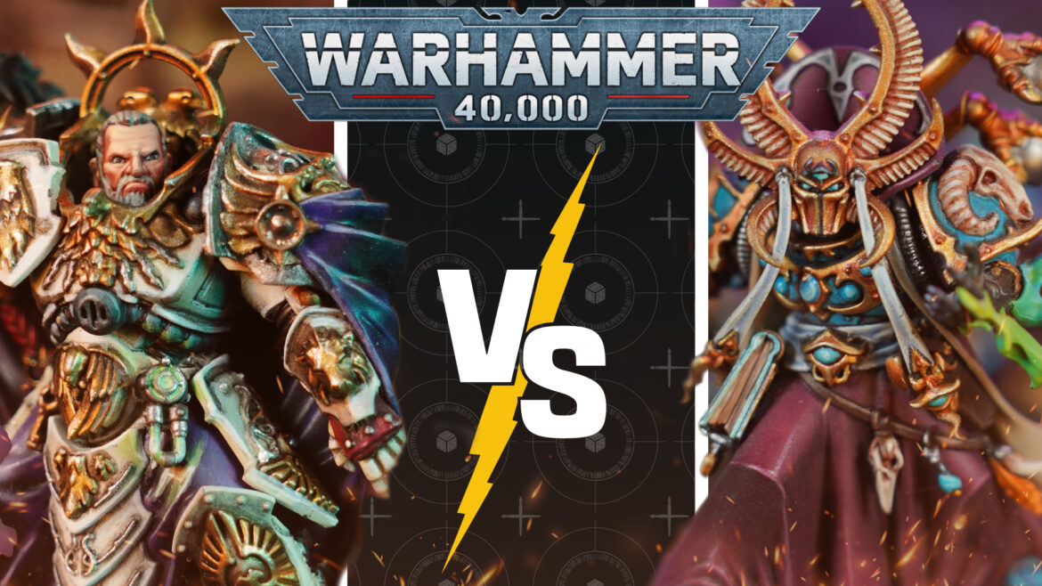 Thousand Sons vs Adeptus Custodes | Warhammer 40k Battle Report ...