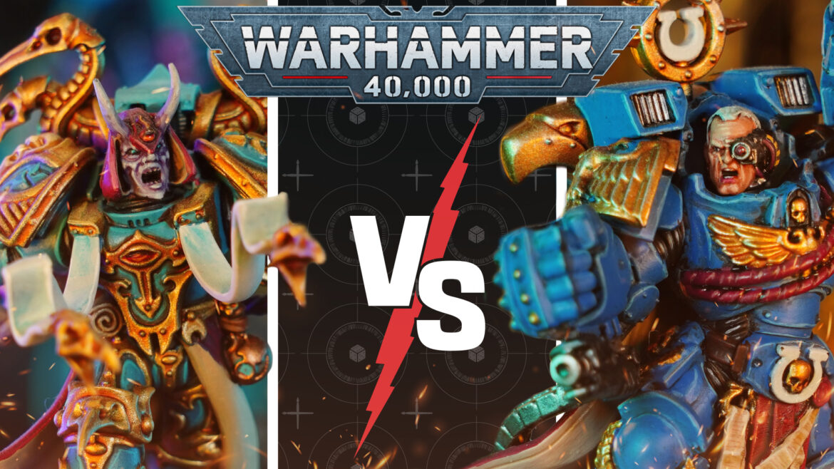 Space Marine 2 Ultramarines vs Thousand Sons | Warhammer 40k Battle ...