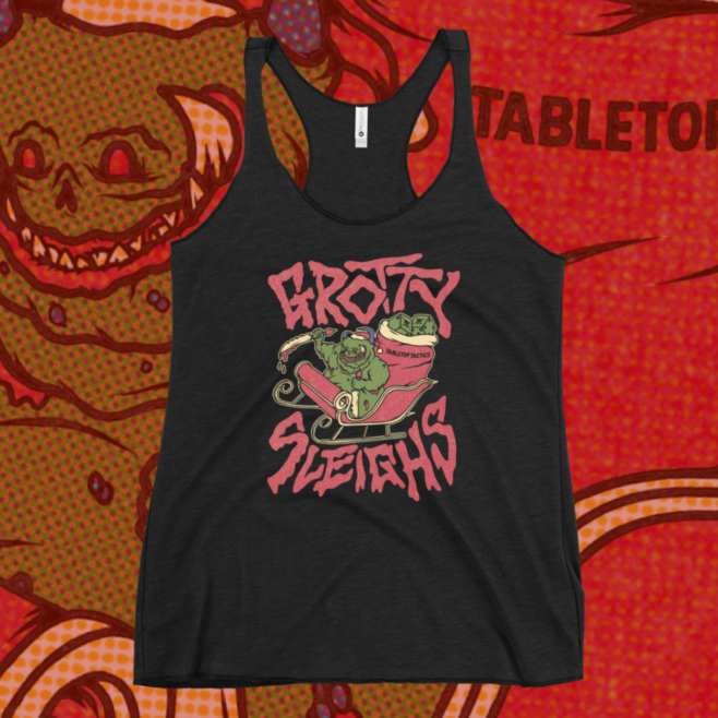 Women's Grotty Sleighs Tank - Tabletop Tactics