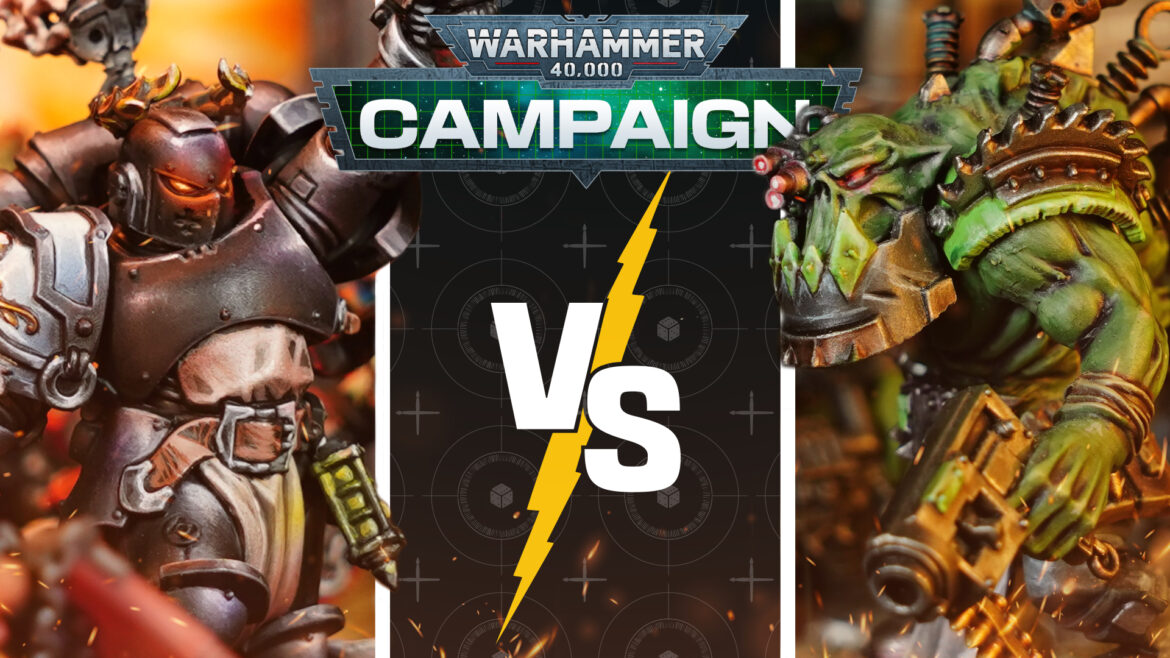 The Blackstone Crusade pt 2: Black Templars vs Orks | Warhammer 40K ...