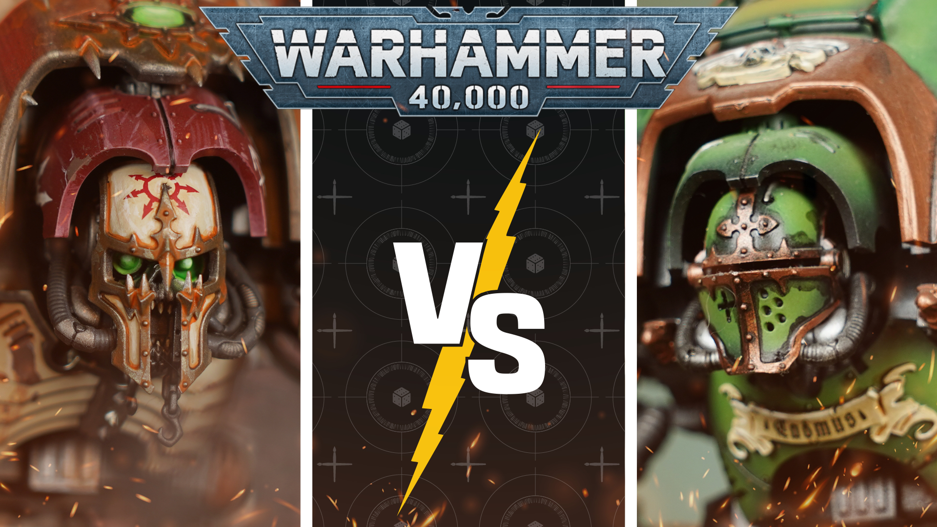 Chaos Knights vs Imperial Knights | Warhammer 40k Battle Report ...