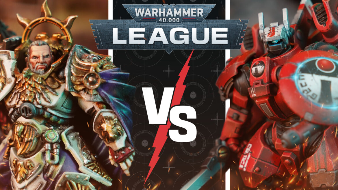 Adeptus Custodes vs T'au | Warhammer 40k League Battle Report ...