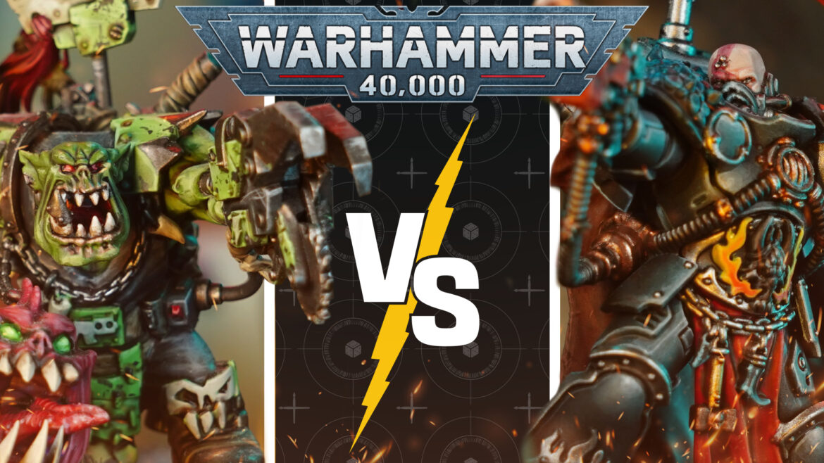 Orks vs Space Marines | Warhammer 40k Horde Mode Battle Report ...