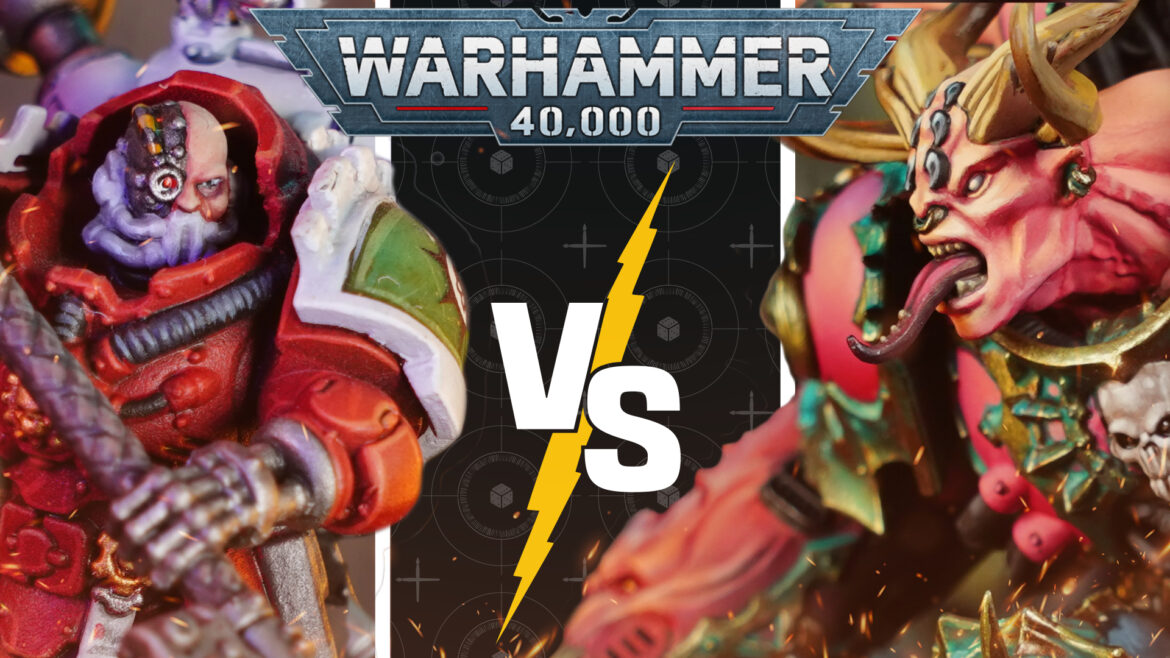 Emperor's Children vs Iron Hands | Warhammer 40k Battle Report ...