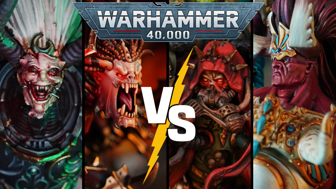The Great Game - Warhammer 40k 4-way Battle Report - Tabletop Tactics