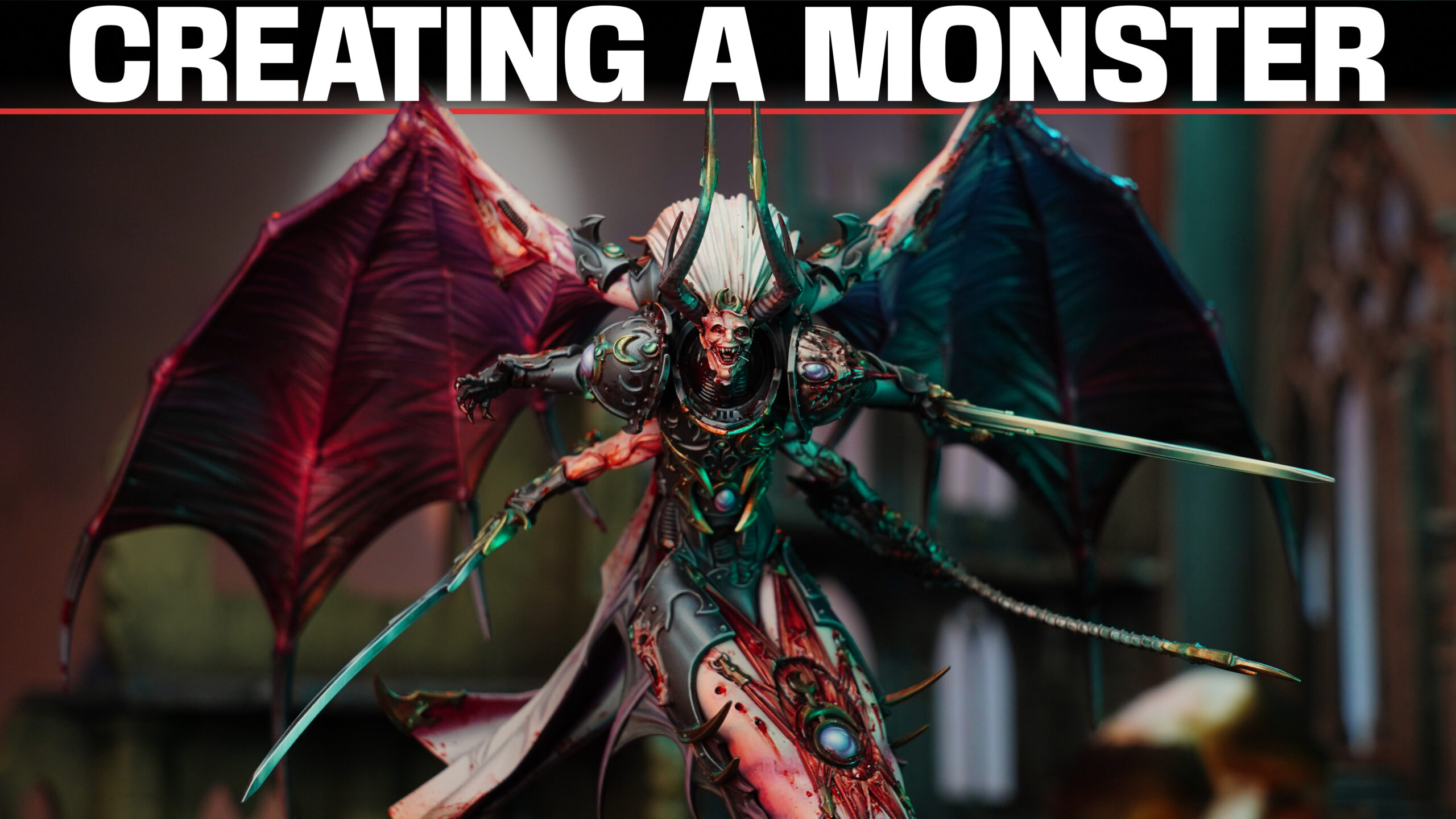 Creating a Monster: Painting Fulgrim and Sculpting THAT Face - Tabletop ...