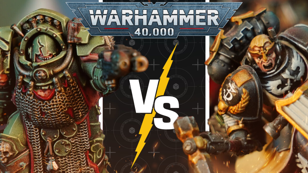 Death Guard vs Dark Angels | Warhammer 40K Battle Report - Tabletop Tactics