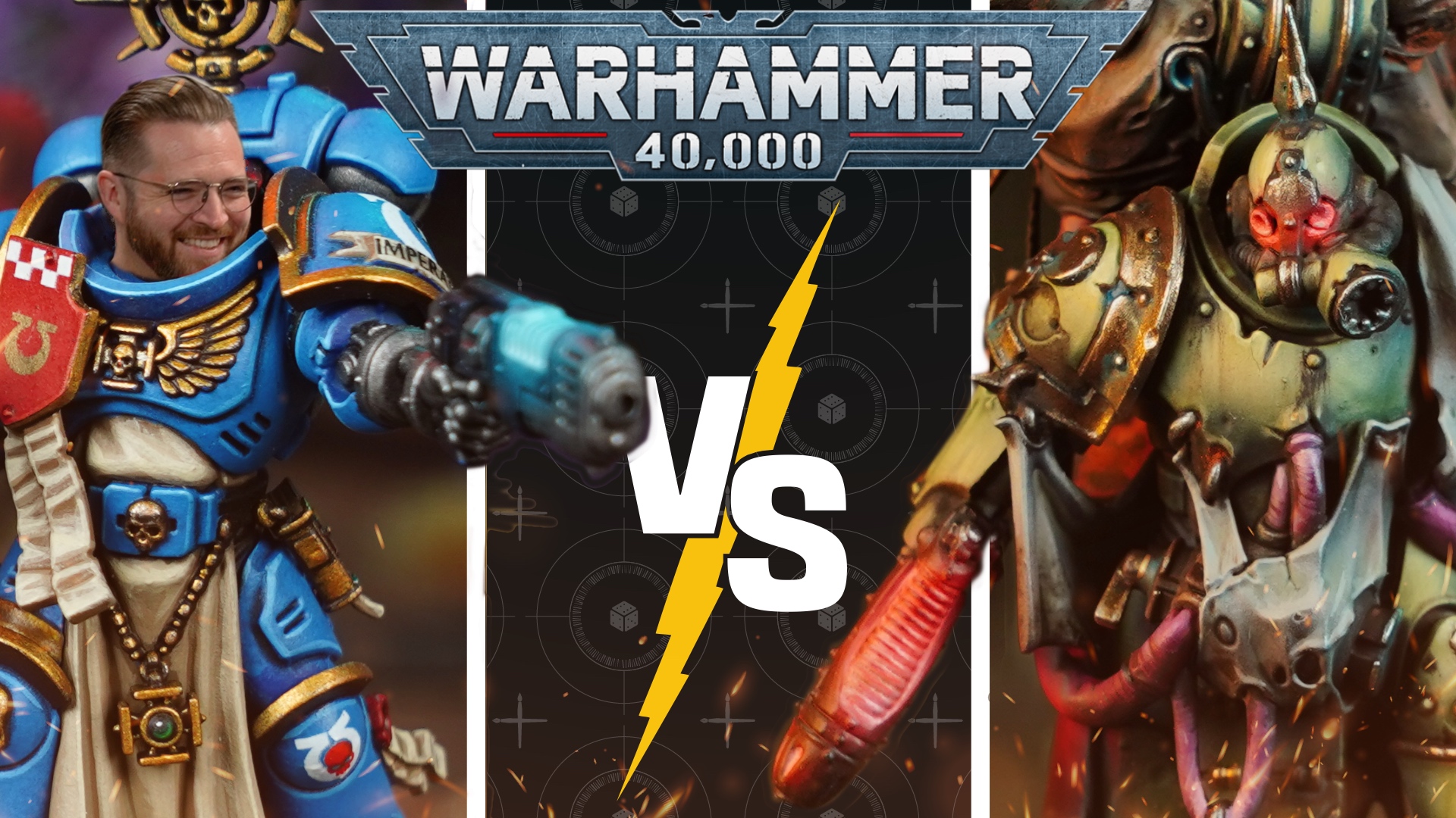 Space Marines vs Death Guard with BRICKY! | Warhammer 40k Battle Report ...