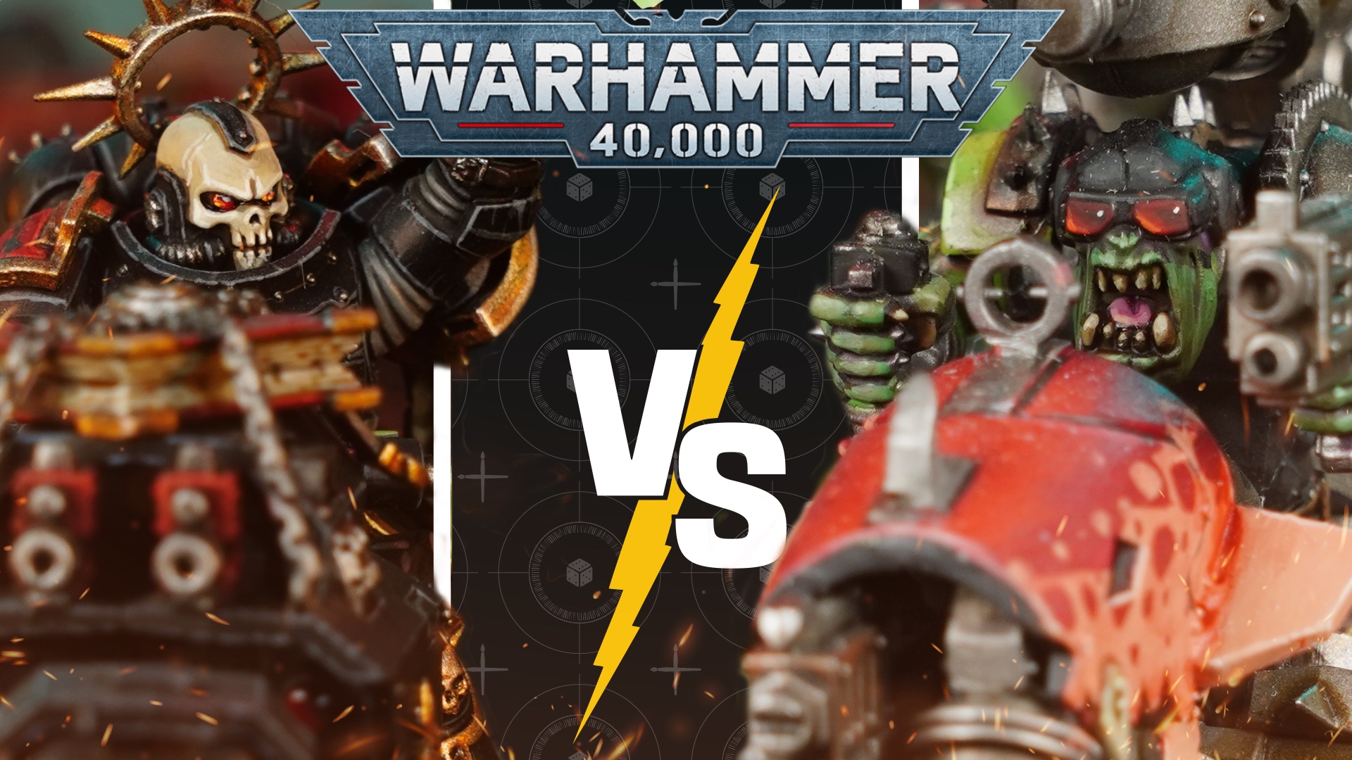Orks vs Space Marines | Warhammer 40K Battle Report - Tabletop Tactics