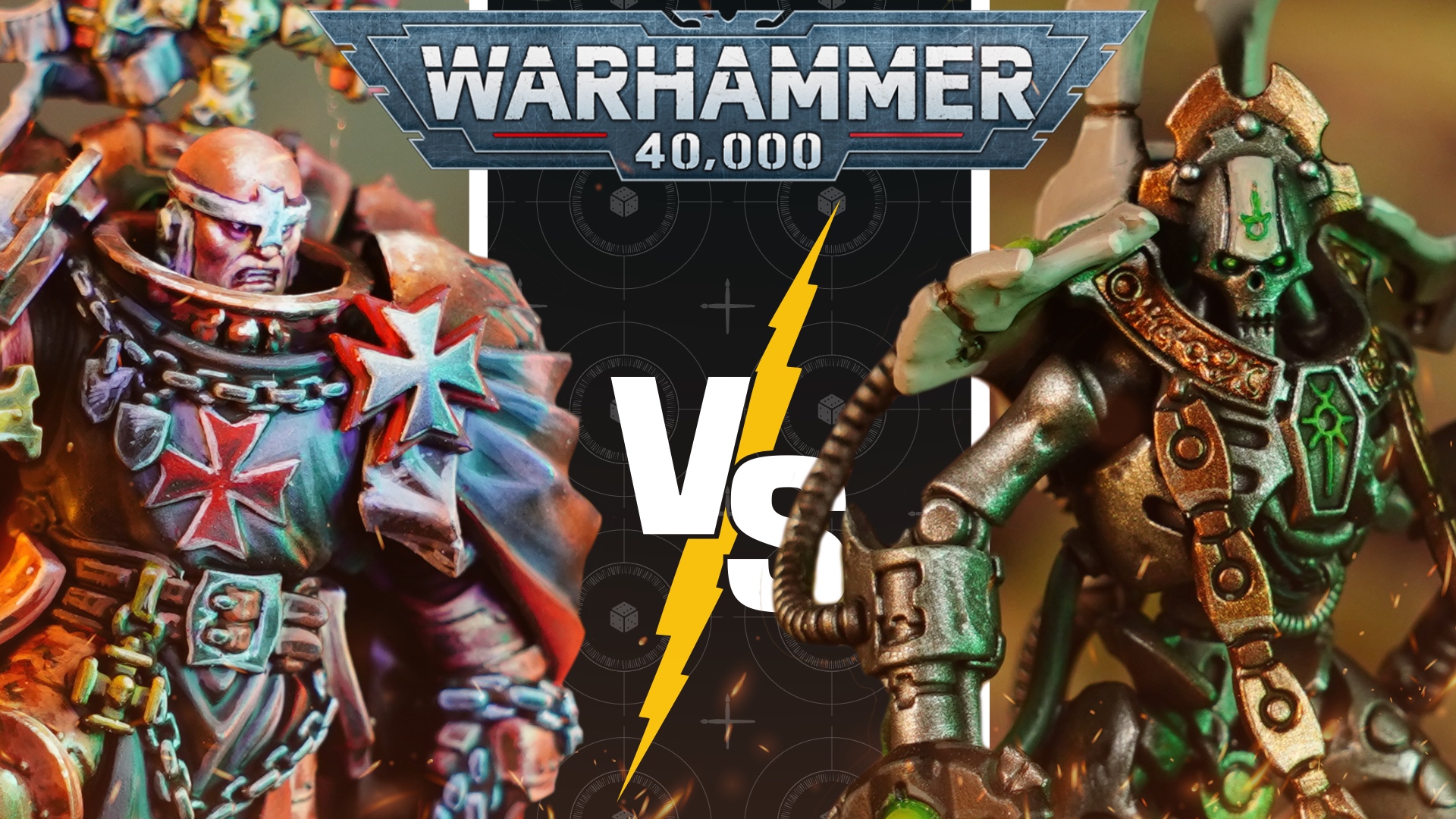 *NEW CODEX!* Black Templars vs Necrons | Warhammer 40k Battle Report ...