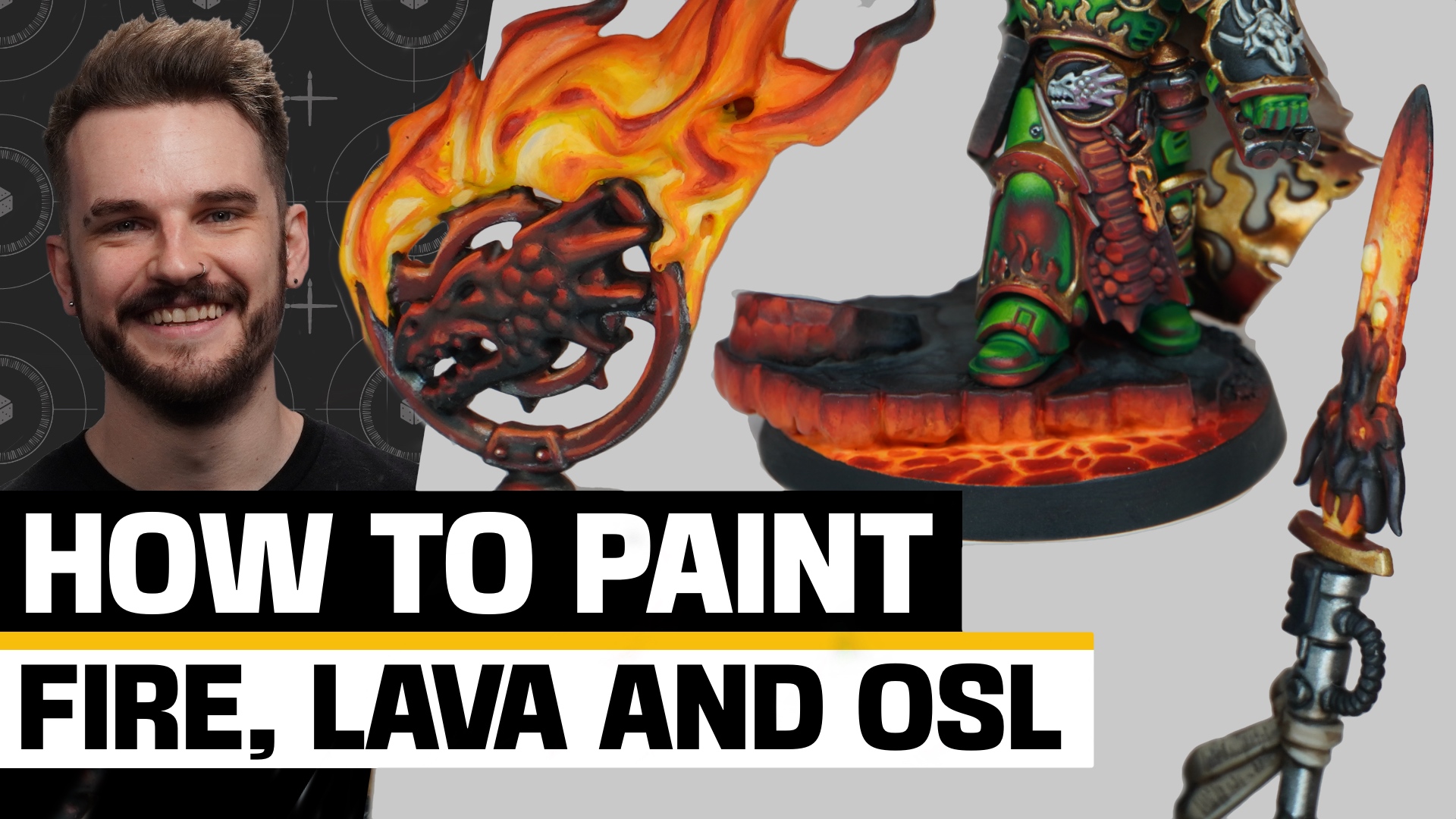 How to Paint Fire, Lava and OSL | Warhammer 40k How to Paint - Tabletop ...