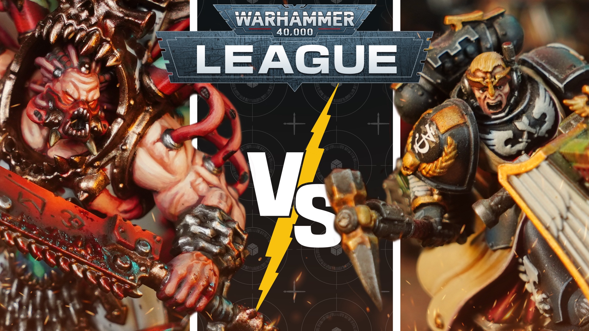Dark Angels vs World Eaters | Warhammer 40k League Report - Tabletop ...