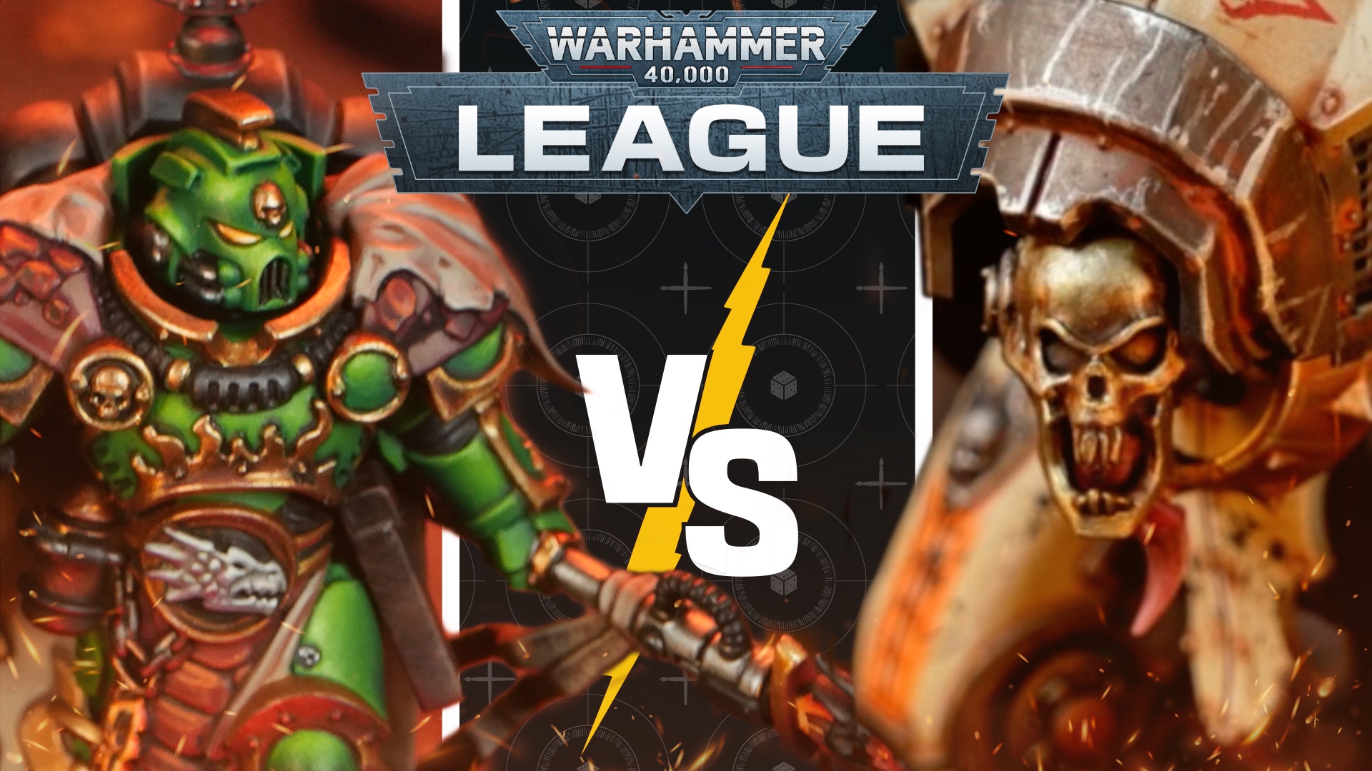 Chaos Knights vs Salamanders | Warhammer 40k League Report - Tabletop ...