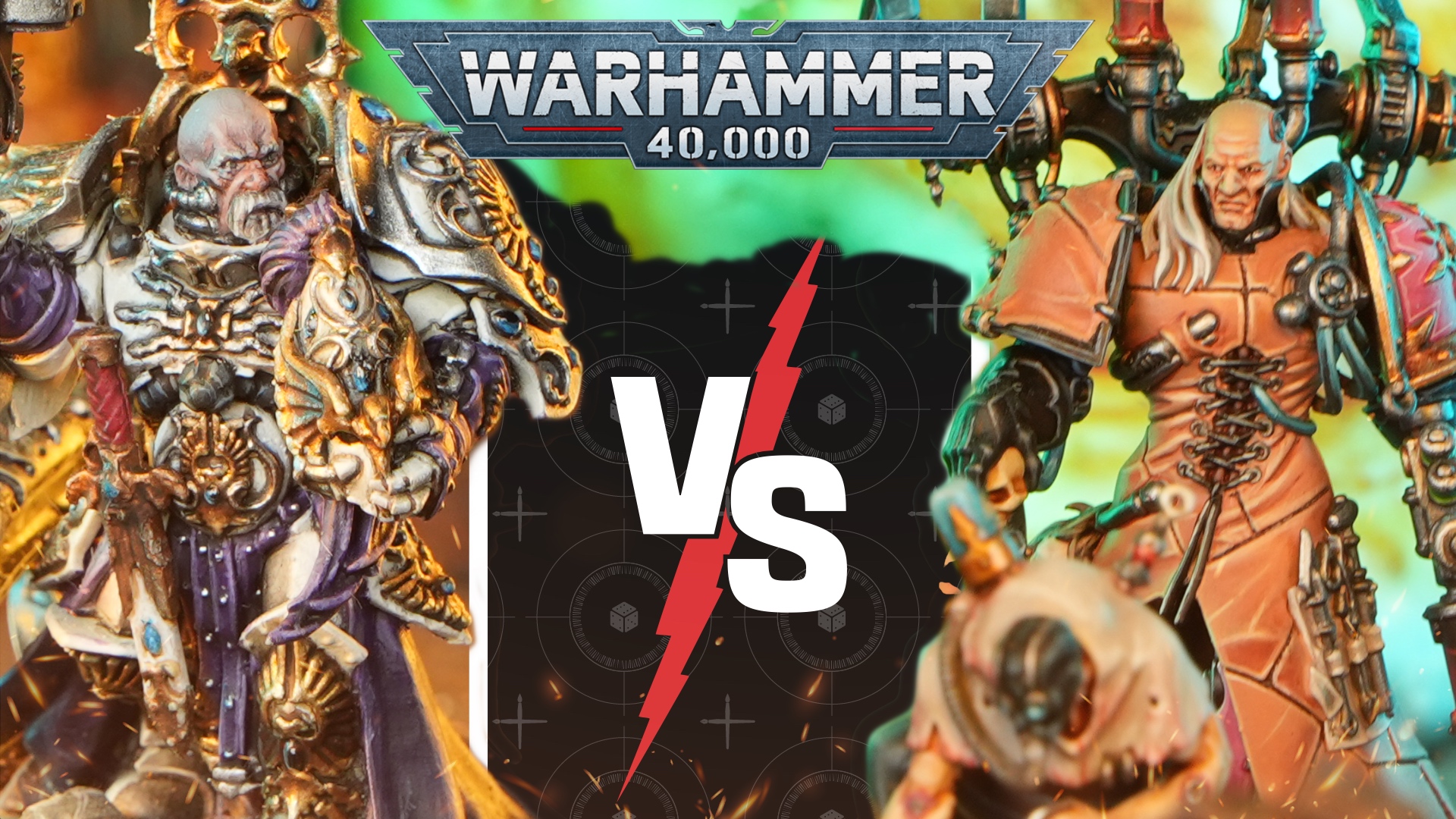 Chaos Space Marines vs Adeptus Custodes | Warhammer 40k Battle Report ...