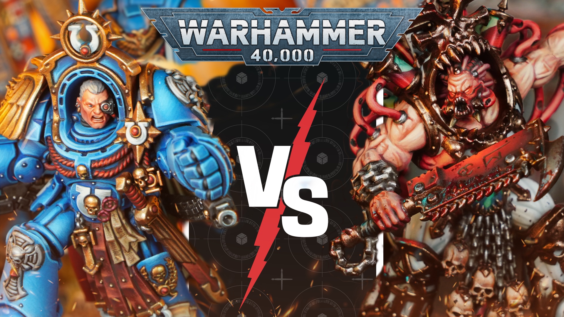 *NEW ULTRAMARINES!* Space Marines vs World Eaters | Warhammer 40k ...