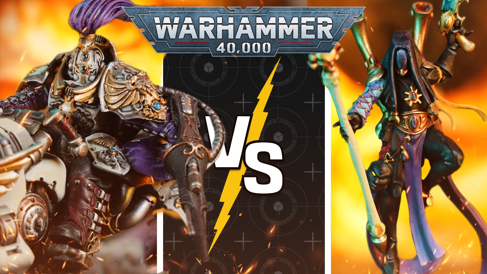 *New Detachment!* Adeptus Custodes vs Harlequins | Warhammer 40k Battle ...