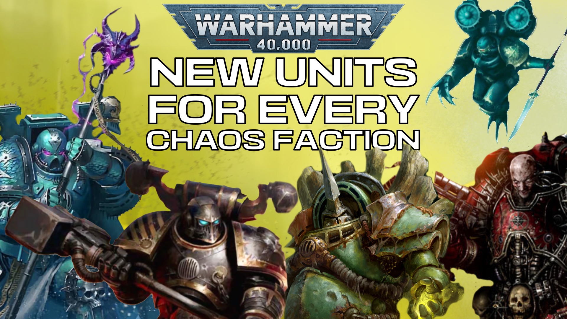 What Units Every Warhammer 40k Chaos Legion Needs - Tabletop Tactics