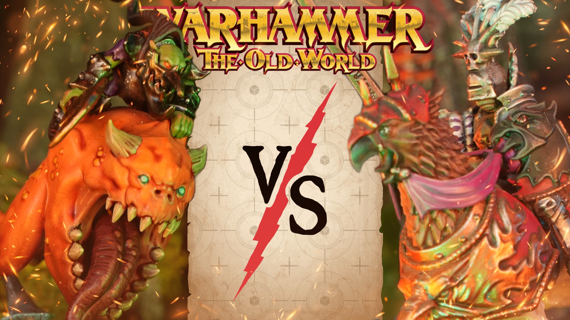 Orcs & Goblins vs Empire of Man | Warhammer Old World Battle Report ...