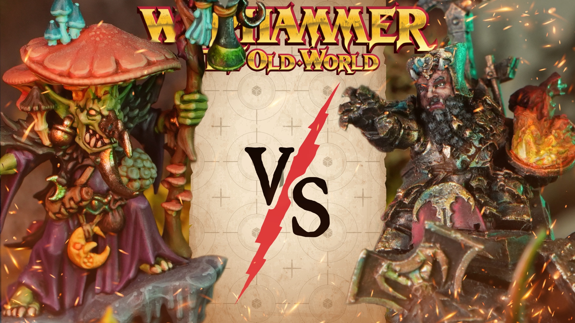 Orcs & Goblins vs Chaos Dwarfs | Warhammer The Old World Battle Report ...