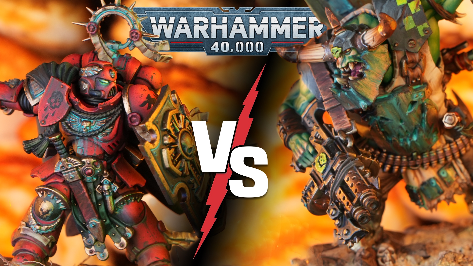 **11TH EDITION!** NEW ORKS VS BLOOD ANGELS | Warhammer 40k Battle ...